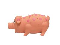 China 22cm Grunter Indestructible Plush Cute Squeaky Dog Toys for sale
