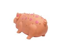China 22cm Grunter Indestructible Plush Cute Squeaky Dog Toys for sale