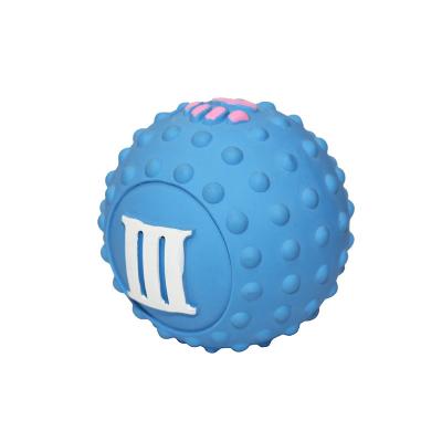 China Natural Rubber Latex Pet Toys , 5cm Indestructible Dog Ball for sale
