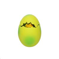 China Eggshell Rubber Chicken Squeaky Latex Pet Toys Cute for sale