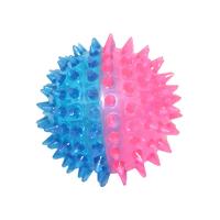 China 7cm TPR Dog Indestructible Squeaky Ball Toy Non Toxic for sale