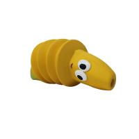 China Yellow Indestructiblemultipet Latex Dog Toy  Zoomable Banana for sale