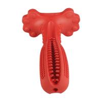 China Dog Teeth Cleaning Stick Bite Resistant Toothbrush Natural Rubber Pet Toys for sale
