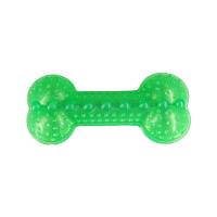 China Teeth Cleaning Bone Shape Soft Natural Rubber chewing TPR Dog Toys for sale