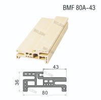 China 80A-43 WPC Profile PVC ABS Door Frame Water Resistant for sale