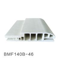 China OEM 14cm WPC Door Frame Wood Plastic Compound Wardrobe Door Profiles for sale