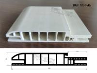 China 180B-46 Waterproof Wood Grain External WPC Profile With PU Foam Core Or Honeycomb for sale