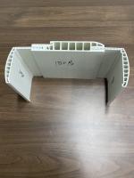 China 180B-46 Waterproof Wood Grain External WPC Profile With PU Foam Core Or Honeycomb for sale