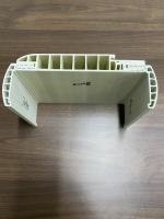 China 20cm Architecture WPC Door Frame 4.6cm Honeycomb Decorative Door Jamb for sale
