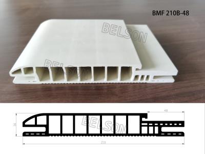 China 210mm B Type PVC Laminate WPC Profile Custom Door Jamb for sale