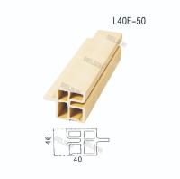 China L40E-50 WPC Profile Composites WPC Plastic Room Doors Frame for sale