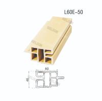 China PVC Film L60E-50 WPC Door Frame 40mm Thick For Apartment for sale