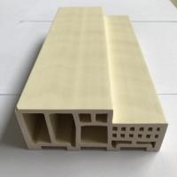 China 100mm F Type Composite Wood Plastic WPC Door Frame Outdoor Elephant For 37mm Door for sale