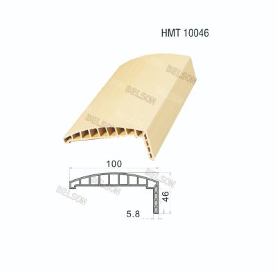 China Customized WPC PVC Internal Door Architrave For Decoration for sale