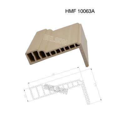 China OEM WPC Door Frame Architrave PVC Laminate Architrave for sale