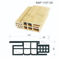 China WPC DoorFrame 115T-28Customized PVC/WPC door frame window frame profiles for sale