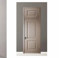 China 35mm Luxury Wooden Foam Insulation Door Locks Handle Interior MDF Skin Door for sale