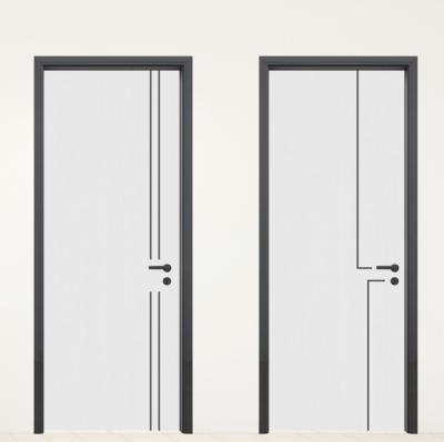 China 205*72*3.5cm Wood Plastic Composite Door for sale