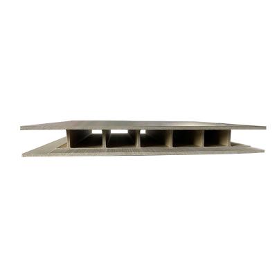 China Internal PVC MDF External Grooved Wood Door Panel 35mm Thick for sale