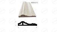 China Mdf Veneer Melamine Door Panel Profiles 63mmX15mm Bedroom WPC Wooden for sale