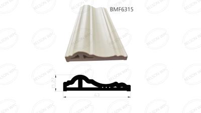 China Mdf Veneer Melamine Door Panel Profiles 63mmX15mm Bedroom WPC Wooden for sale