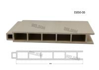 China Interior Solid Wood WPC Profiles Modern Simple Teak Wood Door Profiles for sale