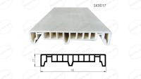 China 17mm Decorative Skirting Panel WPC Polyurethane Skirting Board for sale