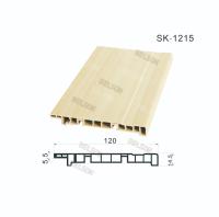 China 120mm White Floor WPC Skirting Laminate PVC Floor Skirting for sale