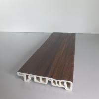 China 75mm*15mm ODM Waterproof WPC Skirting For Flooring for sale