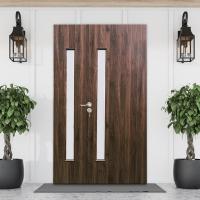China High End Simple MDF WPC Board Doors Easy Installation For Bedroom for sale