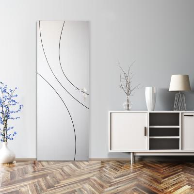 China Sliver Color Composite Frame WPC Board Doors Eco Friendly Sauna Board for sale