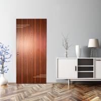 China Environment Friendly Wood Plastic Composite Door Apartment Mothproof Interior for sale