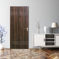 China Customized Living Room MDF Panel Doors Plywood WPC Main Door for sale
