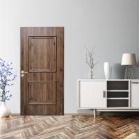 China Customized Living Room MDF Panel Doors Plywood WPC Main Door for sale