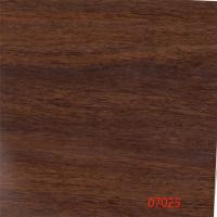 China Dark Brown Furniture Soft Wood PVC Film High Glossy PVC Film for sale