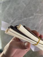 China Pure PVC Framed Shower Door Seal Strip Weather Stripping Inside Door Frame for sale