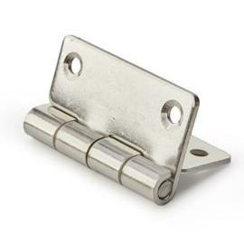 China 304SS Stainless Steel Door Hardware Hinge Silver Cabinet Door Hinges for sale