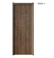 China BES 93243-1 Pure and Full wpc (wood pvc composite) wpc hollow door simple design waterproof wpc  doors with low price for sale