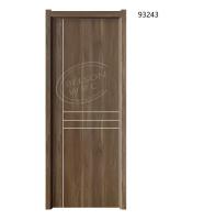China BES 93243  NEW arrival Pure and Full wpc (wood pvc composite) wpc hollow door with Door Frame with low price for sale