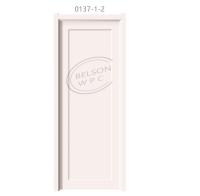 China BES 0137-1-2 Pure and Full wpc (wood pvc composite) wpc hollow door painted interior door with frame painted for sale