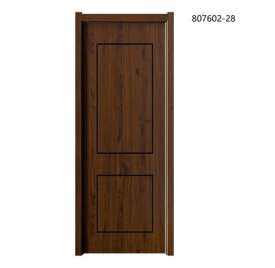 China BES 807602-28 Pure and Full wpc (wood pvc composite) wpc hollow door Internal Bedroom Waterproof WPC Interior Doors for sale