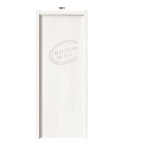 China BES 1261 Wood PVC door  Composite full WPC  Interior Door laminated flush WPC doors  painting / PVC film cladding for sale