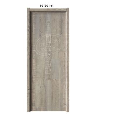 China BES 801901-6 Pure and Full wpc (wood pvc composite) wpc hollow door  laminated flush  painting / PVC film cladding for sale