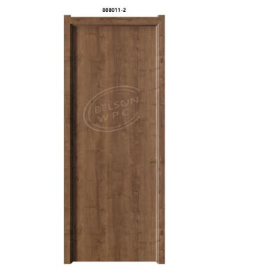 China BES 808011-2 Hot Quality Fashionable Design Popular design Pure wpc (wood pvc composite) wpc hollow door full wpc for sale