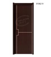 China BES 01062-9 Pure and Full wpc (wood pvc composite) hollow door wpc door modern style cheap luxury main wpc door for sale