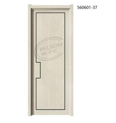 China Pure And Full WPC Board Doors Modern Style Hollow BES 560601-37 for sale
