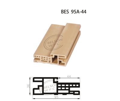 China BES 95A-44 BELSON 2022 new  wpc door Jamb door Frame with extension board for different size of wall thickness for sale