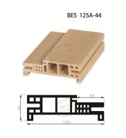 China BES 125A-44 2022 BES wpc door Jamb/DOOR  Frame for Sale Easy Installation/Fire retardant/ waterproof/Eco-friendly for sale