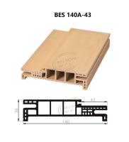 China BES 140A-43 China 2022 wpc door Jamb door Frame for Sale China Star Customized Traditional Style for sale