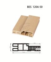 China BES 120A-50 wpc door Jamb Frame Simple installation, convenient construction, save installation time and cost for sale